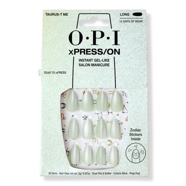 OPI Xpress/on Special Effect Press On Nails - Taurus-t Me