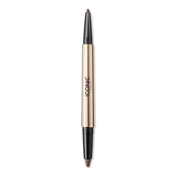 ICONIC LONDON Smokey Eye Duo Dual-ended Kajal Eyeliner - Chocolate Brown