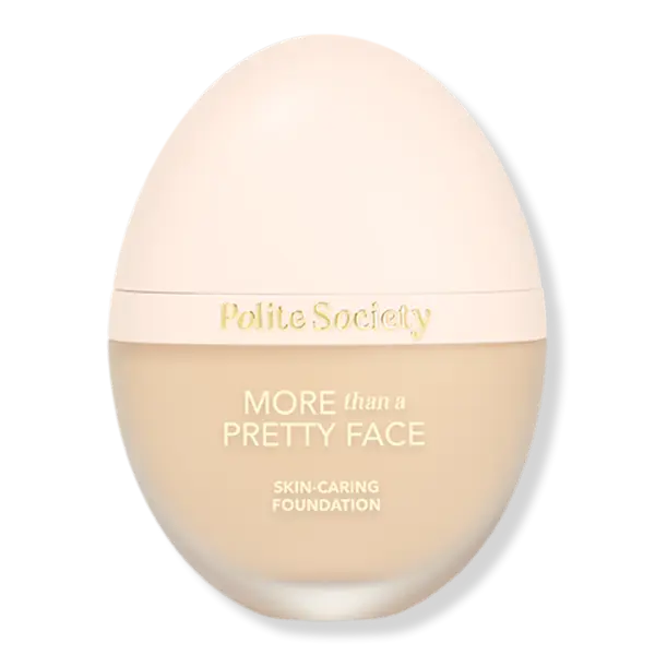 POLITE SOCIETY More Than A Pretty Face Skin-caring Foundation - Very Fair Warm