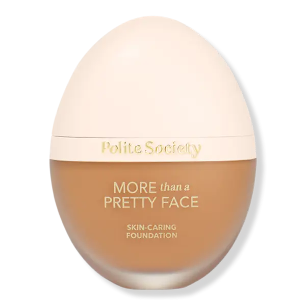 POLITE SOCIETY More Than A Pretty Face Skin-caring Foundation - Medium Tan Warm
