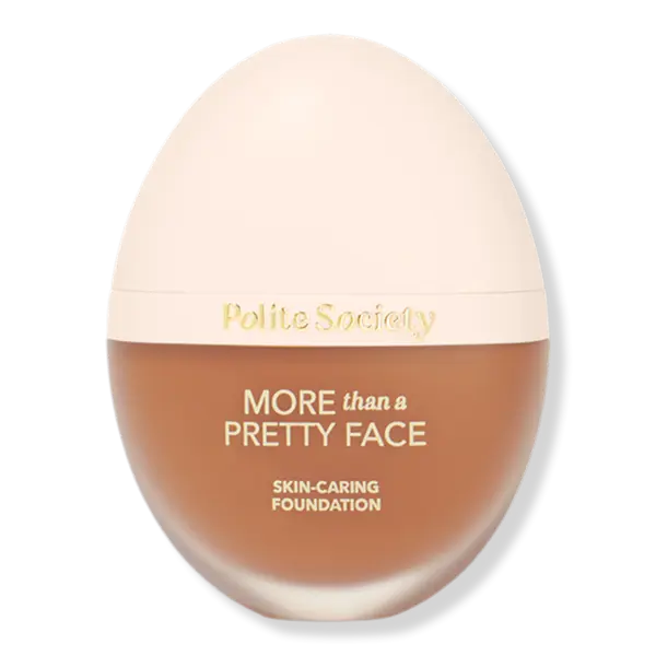 POLITE SOCIETY More Than A Pretty Face Skin-caring Foundation - Tan Warm