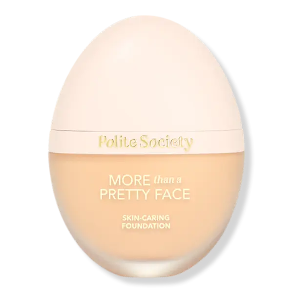 POLITE SOCIETY More Than A Pretty Face Skin-caring Foundation - Very Light Warm