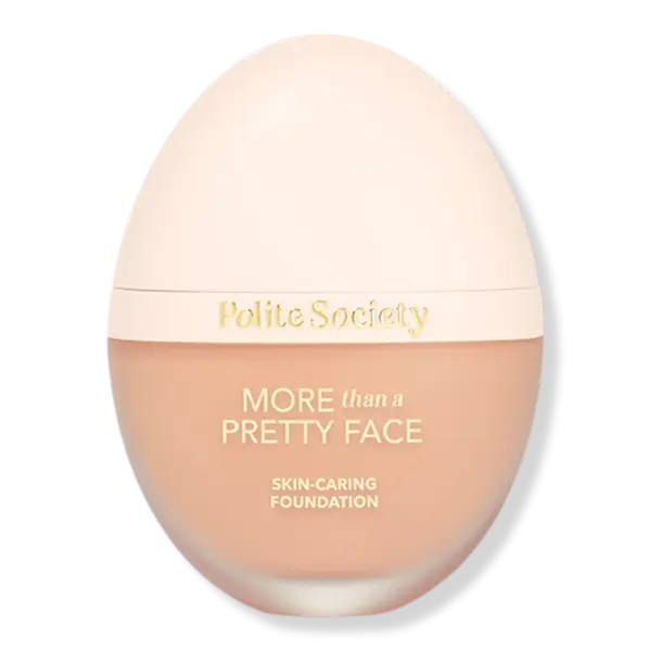 POLITE SOCIETY More Than A Pretty Face Skin-caring Foundation - Light Neutral