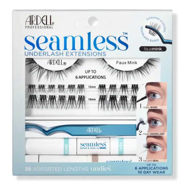 ARDELL Seamless Underlash Extension Kit Faux Mink - One-color