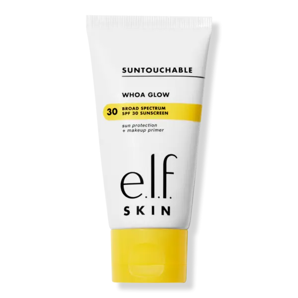E.L.F. COSMETICS Suntouchable Whoa Glow Broad Spectrum Spf 30 Sunscreen - Sunlight