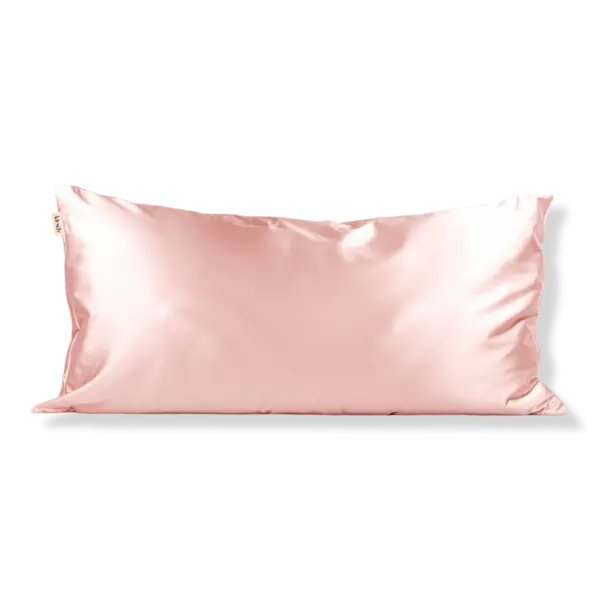 KITSCH Satin King Pillowcase - Blush
