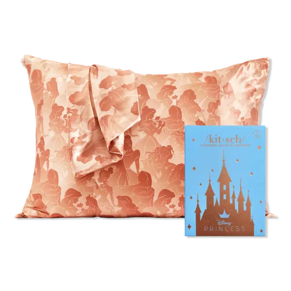 KITSCH Disney X Satin Standard/queen Pillowcase - Princess Party