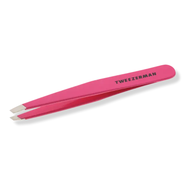 TWEEZERMAN Slant Tweezer - Pink
