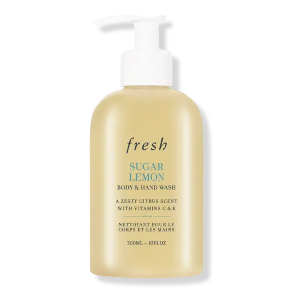 Fresh Body & Hand Wash With Vitamins C & E Sugar Lemon - One-color