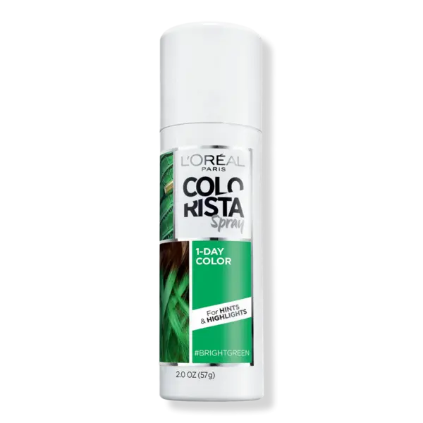 L'OREAL Colorista Hair Makeup Temporary 1-day Spray - Green
