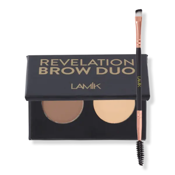LAMIK BEAUTY Revelation Brow Duo Kit - Blonde/elegance