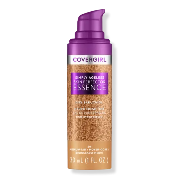 COVERGIRL Simply Ageless Skin Perfector Essence Foundation - Medium Tan