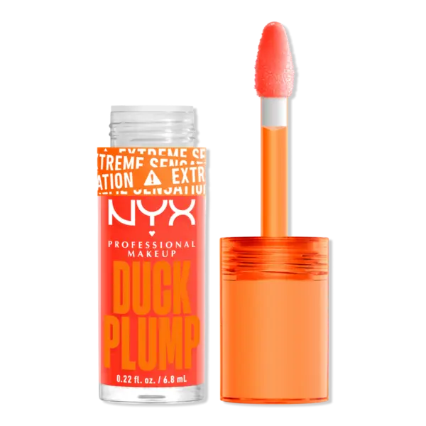 NYX PROFESSIONAL MAKEUP Duck Plump High Pigment Lip Plumping Gloss - Peach Out