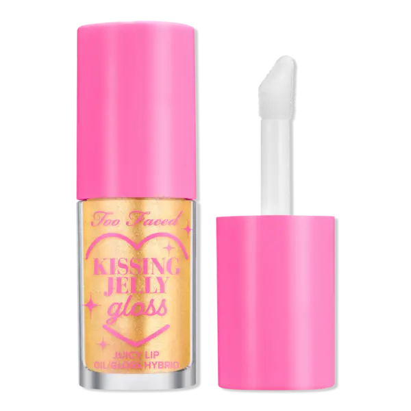 TOO FACED Kissing Jelly Hydrating Lip Oil Gloss - Pina Colada