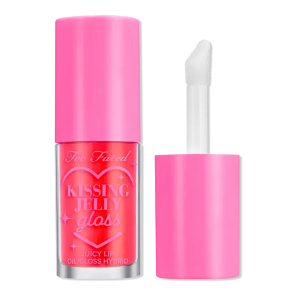 TOO FACED Kissing Jelly Hydrating Lip Oil Gloss - Sour Watermelon