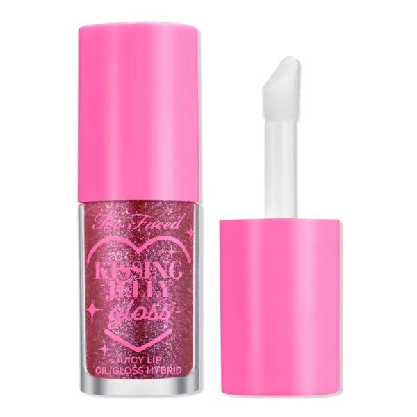 TOO FACED Kissing Jelly Hydrating Lip Oil Gloss - Grape Soda