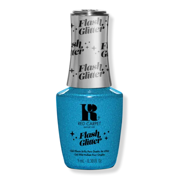 RED CARPET MANICURE Flash Glitter Special Effect Gel Polish - Bejeweled In Blue
