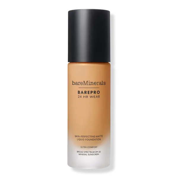 BAREMINERALS Barepro 24hr Wear Skin-perfecting Matte Liquid Foundation Mineral Spf 20 - Medium 35 Warm