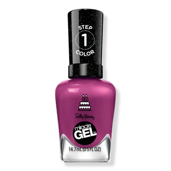 SALLY HANSEN Miracle Gel Nail Polish, Pinks & Purples - Brewberry