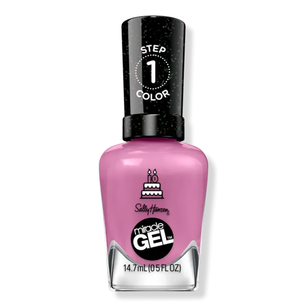 SALLY HANSEN Miracle Gel Nail Polish, Pinks & Purples - Friggin' Love Hue
