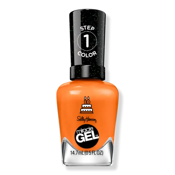 SALLY HANSEN Miracle Gel Nail Polish Reds, Oranges & Yellows - Gel-ebrate