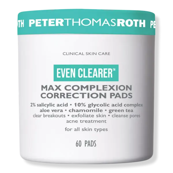 PETER THOMAS ROTH Even Clearer Max Complexion Correction Pads - One-color