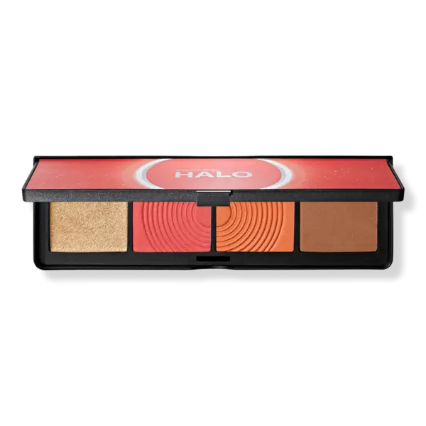 Smashbox Halo Sculpt + Glow Face Palette With Vitamin E - Coral Saturation