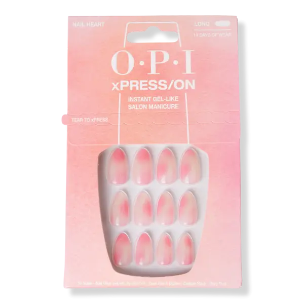 OPI Xpress/on Mixed Pattern Pop Press On Nails - Nail Heart