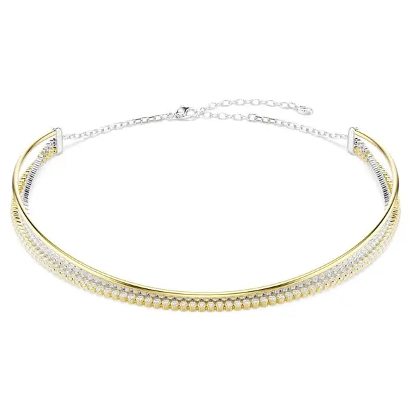 SWAROVSKI Hyperbola Necklace With Paved Zirconia - White