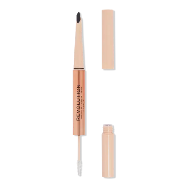 REVOLUTION BEAUTY Fluffy Brow Filter Duo - Granite