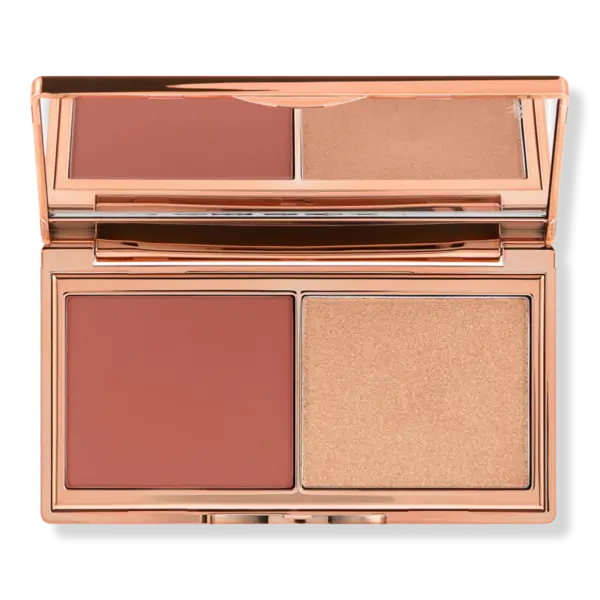 Charlotte Tilbury Mini Hollywood Blush & Glow Palette - Tan/deep