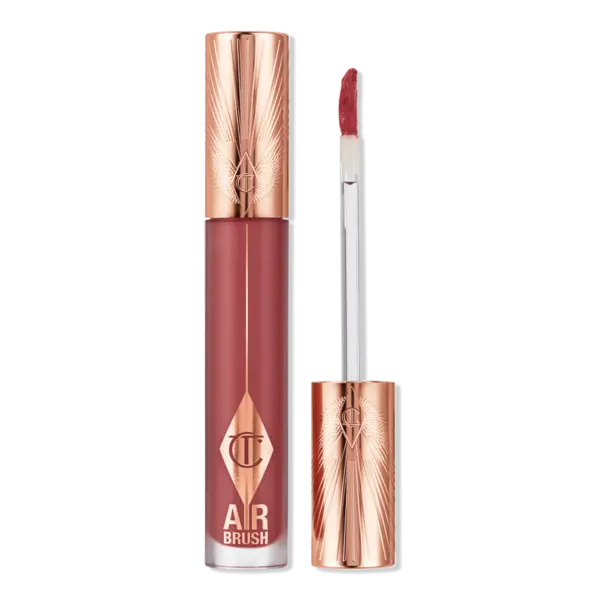Charlotte Tilbury Airbrush Flawless Matte Lip Blur Liquid Lipstick - Pillow Talk Medium Blur