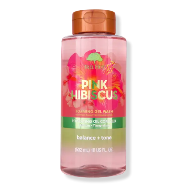 TREE HUT Foaming Gel Body Wash Pink Hibiscus - One-color