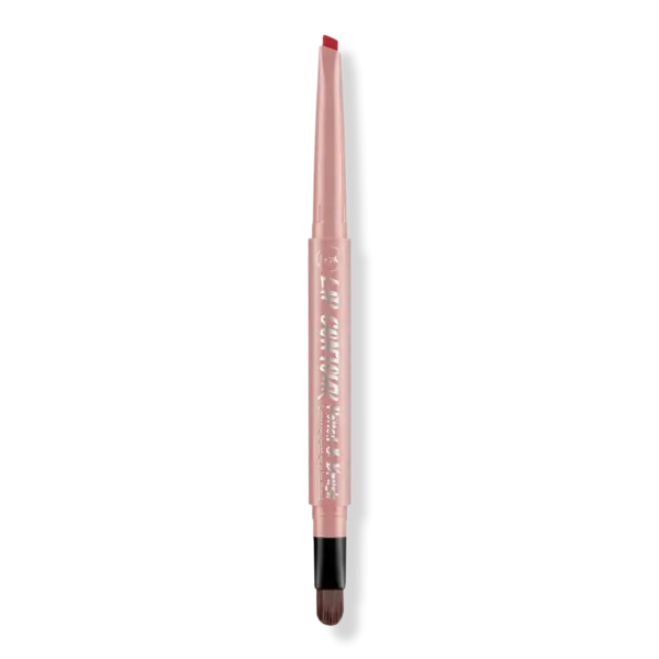 J.CAT BEAUTY Plumping Lip Contour Pencil & Brush - Rose Mauve