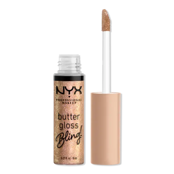 NYX PROFESSIONAL MAKEUP Butter Gloss Bling Non-sticky Lip Gloss - Bring The Bling