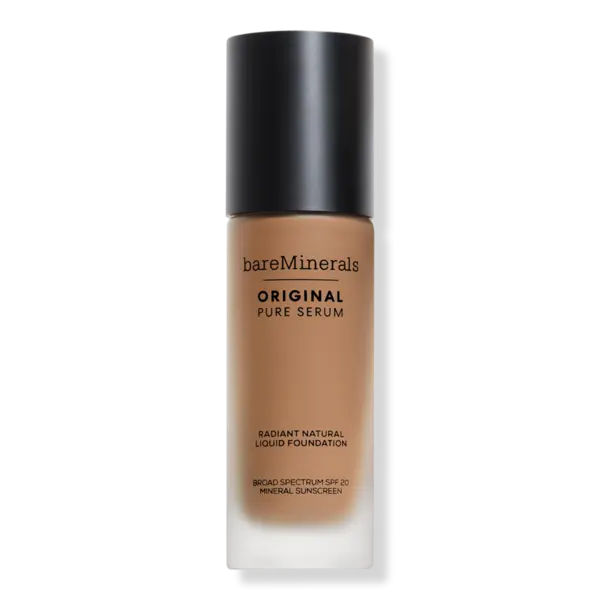 BAREMINERALS Original Pure Serum Liquid Skincare Foundation Mineral Spf 27 - Medium Deep Neutral 4
