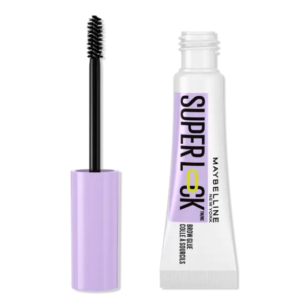 MAYBELLINE Super Lock Brow Glue Waterproof Eyebrow Gel - Clear
