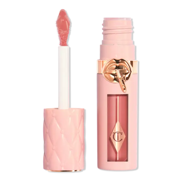 Charlotte Tilbury Big Lip Plumpgasm Plumping Lip Gloss - Pillow Talk Fair/medium