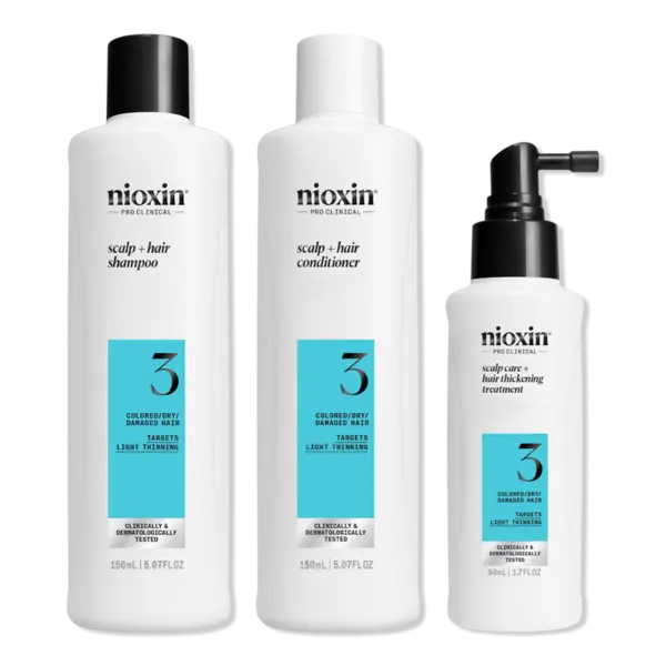 NIOXIN Scalp + Hair Thickening System 3 Kit - One-color