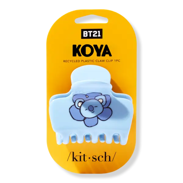 KITSCH Bt21 X Recycled Plastic Koya Claw Clip - One-color