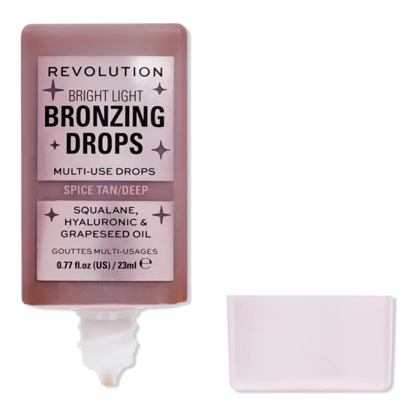 REVOLUTION BEAUTY Bright Light Bronzing Drops - Deep Bronze Spice
