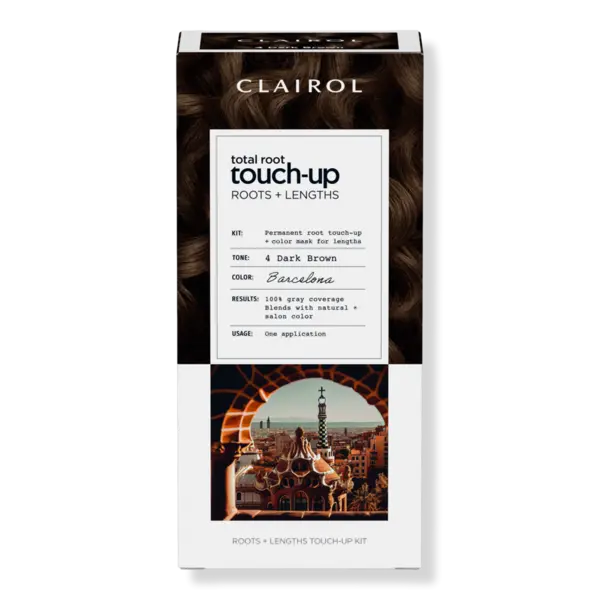 CLAIROL Total Root Touch-up - 4 Dark Brown - Barcelona