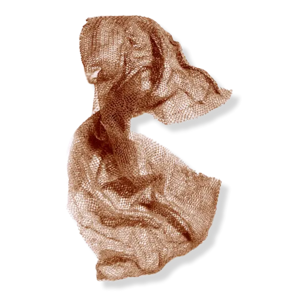 LUV SCRUB Mesh Body Exfoliator Au Naturel - One-color