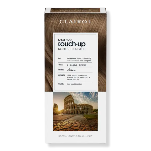 CLAIROL Total Root Touch-up - 6 Light Brown - Rome