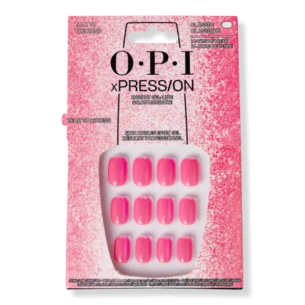 OPI Xpress/on Special Effect Press On Nails - Talk To The Hand