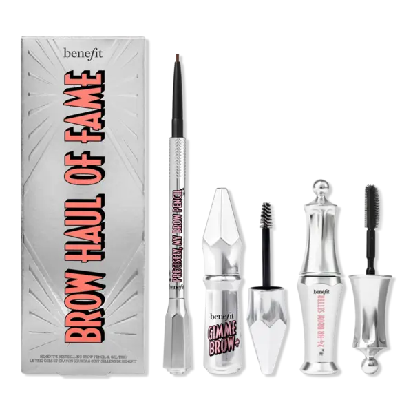 BENEFIT COSMETICS Brow Haul Of Fame Brow Pencil & Gel Value Set - Shade 4