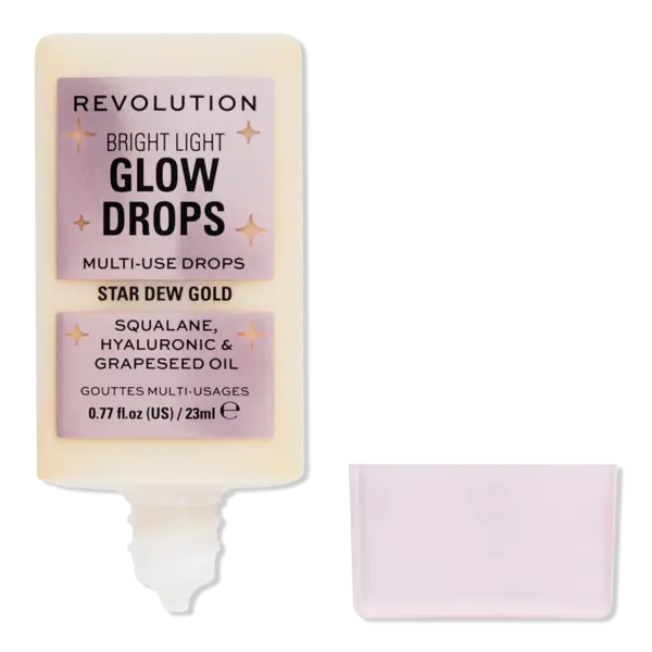 REVOLUTION BEAUTY Bright Light Glow Drops - Star Dew Gold