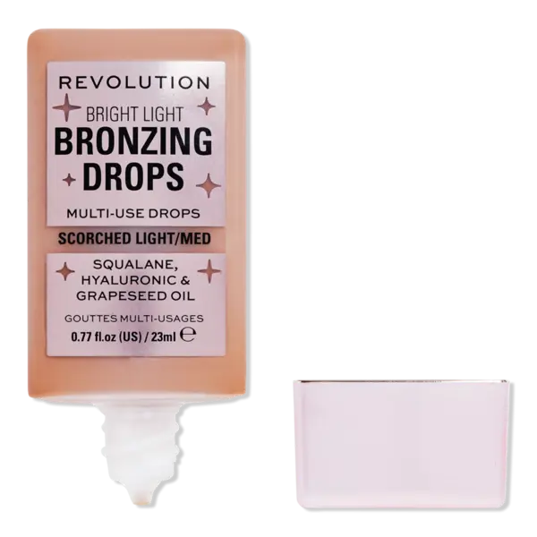 REVOLUTION BEAUTY Bright Light Bronzing Drops - Bronze Scorched