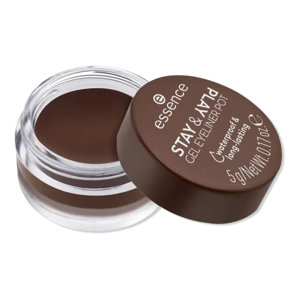 ESSENCE Stay & Play Gel Eyeliner Pot - Brown 02