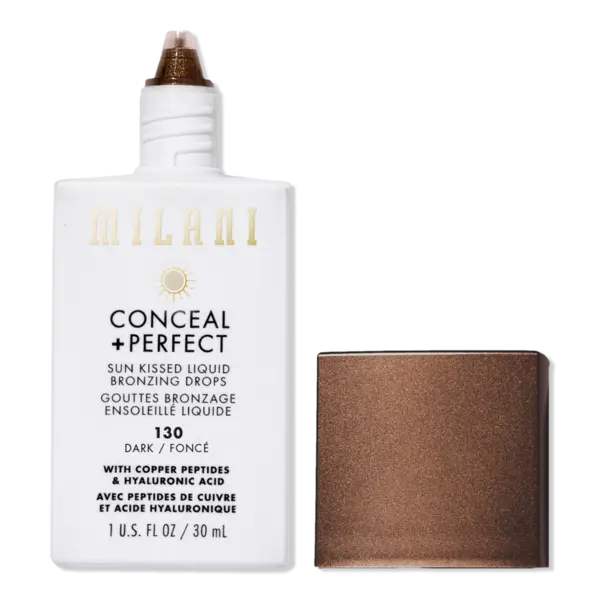 MILANI Conceal + Perfect Sun Kissed Liquid Bronzing Drops - Dark